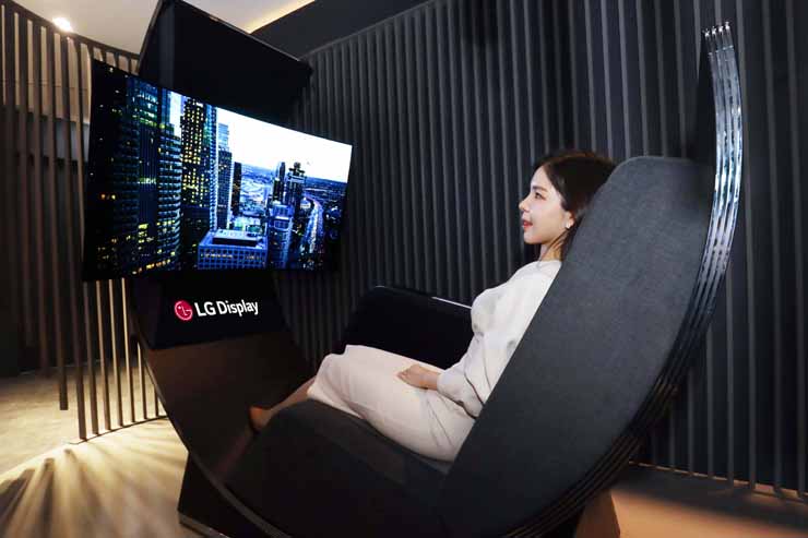 LGD, ‘CES 2022’서 미래형 플렉서블 OLED 솔루션 공개