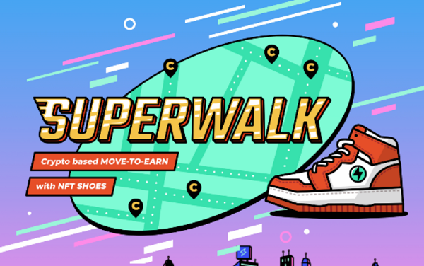 M2E 슈퍼워크(SuperWalk), '게이트아이오'에 상장 성료