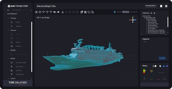 팀솔루션, 3D 모델 생성 프로그램 ‘DXE트랜스레이터’ 출시