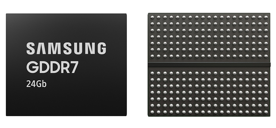 삼성, 업계 최초 24Gb GDDR7 D램 개발…내년 초 상용화
