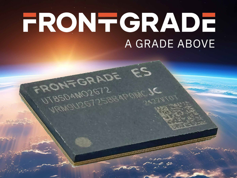 Frontgrade Unveils Highest Density Available, Rad-Tolerant 18GB DDR4 Memory