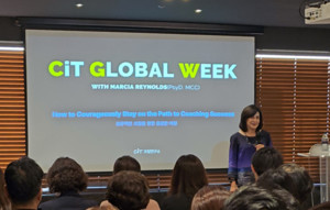 CIT코칭연구소 ‘CiT GLOBAL WEEK’ 마샤 레이놀즈 박사와의 만남 진행